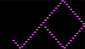 AppleSoft Basic Fractal Tree / The Coding Train