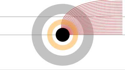 2D Black Hole Visualization / The Coding Train