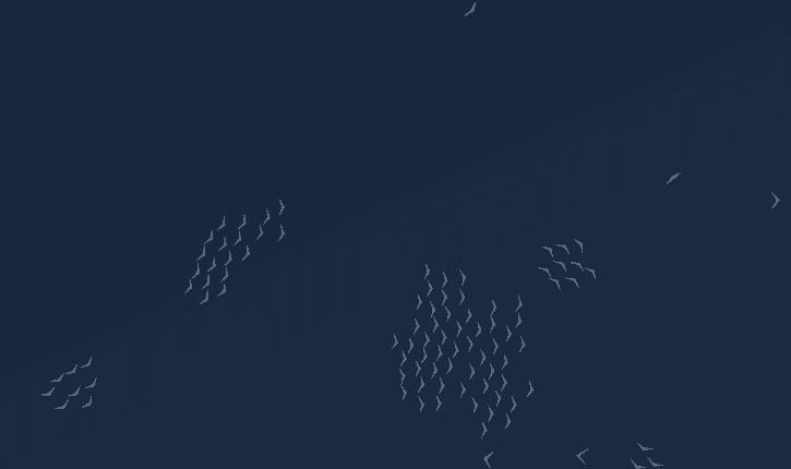 Flocking Simulation / The Coding Train